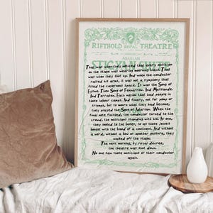 Rifthold Musicians Print: Throne of Glass Inspired Wall Art - Etsy