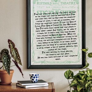 Rifthold Musicians Print: Throne of Glass Inspired Wall Art - Etsy