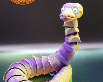 Articulated 3d Printed Snake - Etsy UK