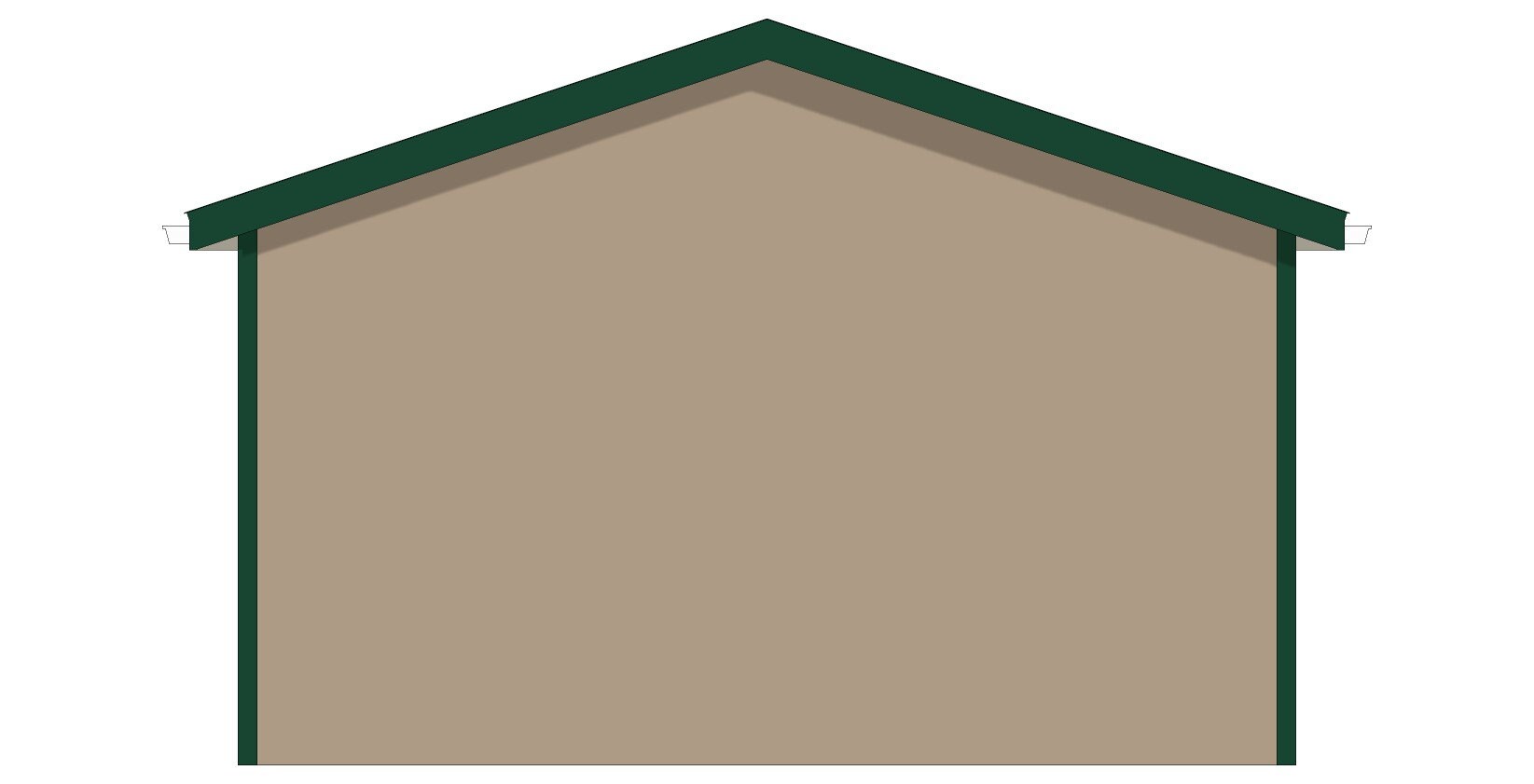 Blueprint for 16' X 24' - Post Framed Garage Plans (pole Barn) - Etsy