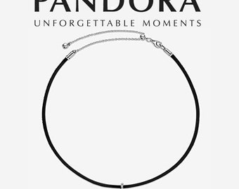 Pandora Leather Necklace - Etsy UK