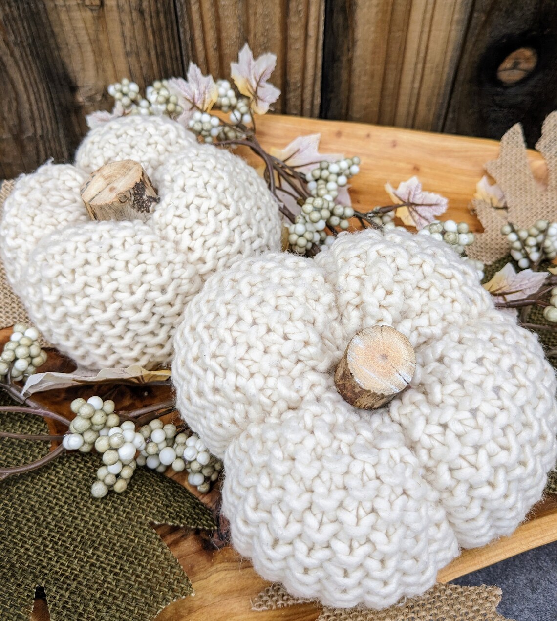 Beige/off White Handmade Sweater Pumpkins Coastal Rustic Farmhouse Fall ...