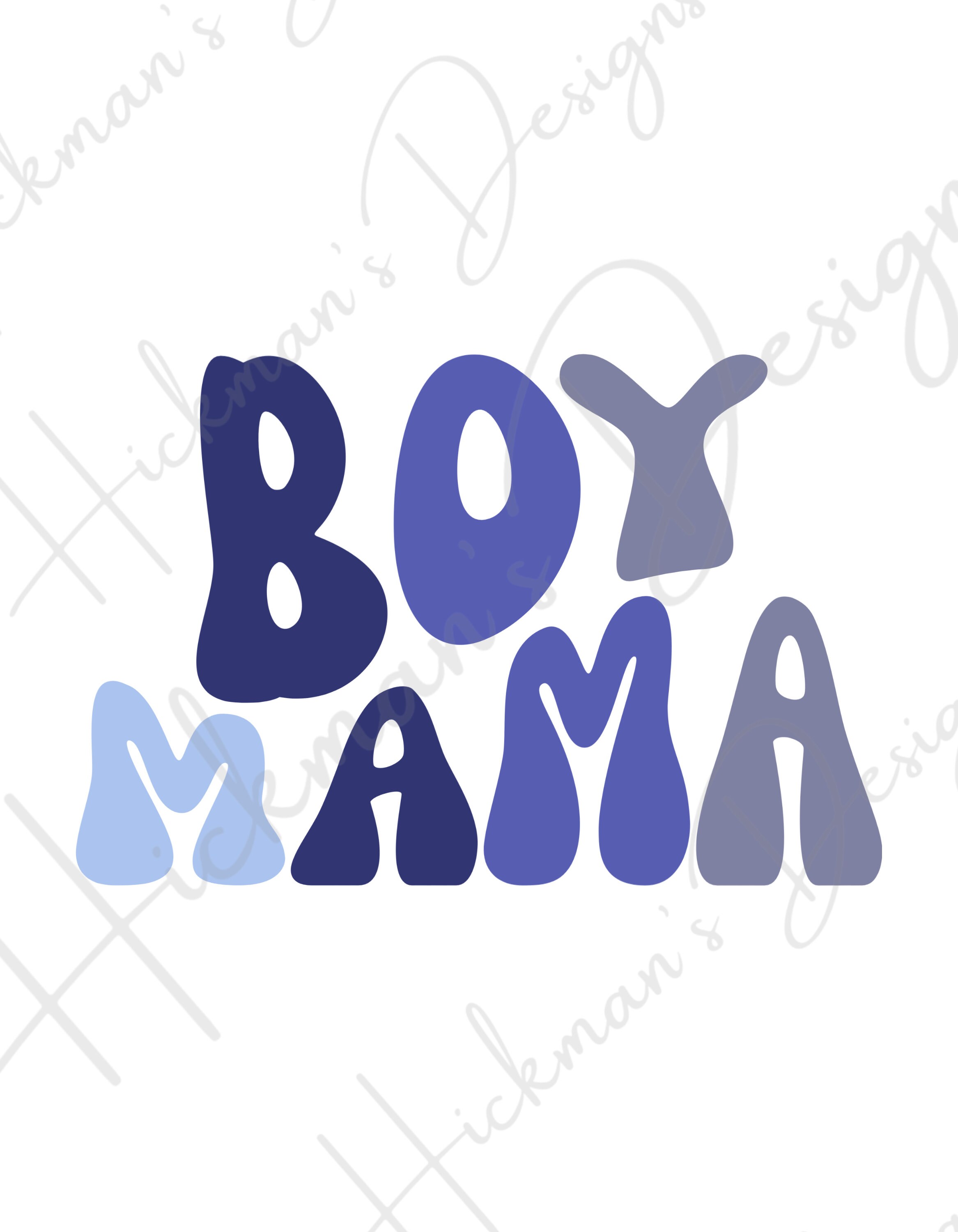 Boy Mama and Mamas Boy Blue Png - Etsy