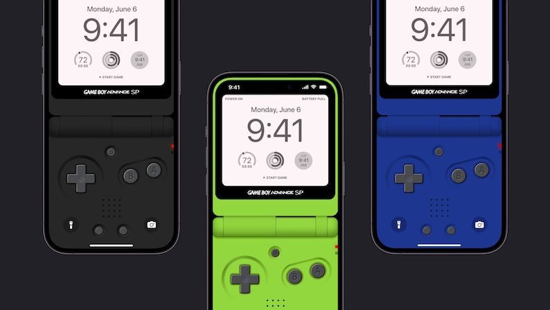 13 Gameboy Advance SP Wallpaper for iPhone / Android | Colorfull Retro ...