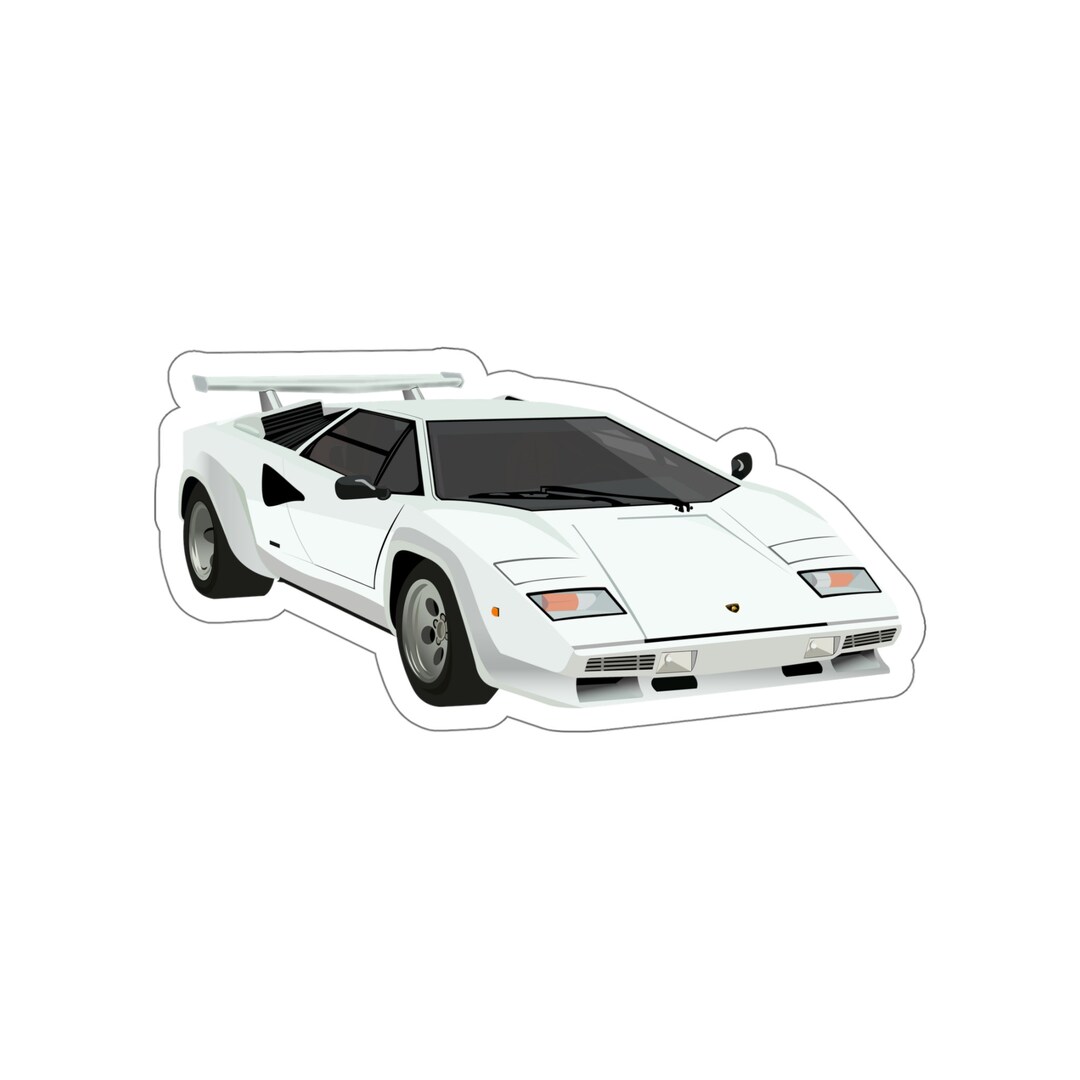1985 Countach Sticker - Etsy