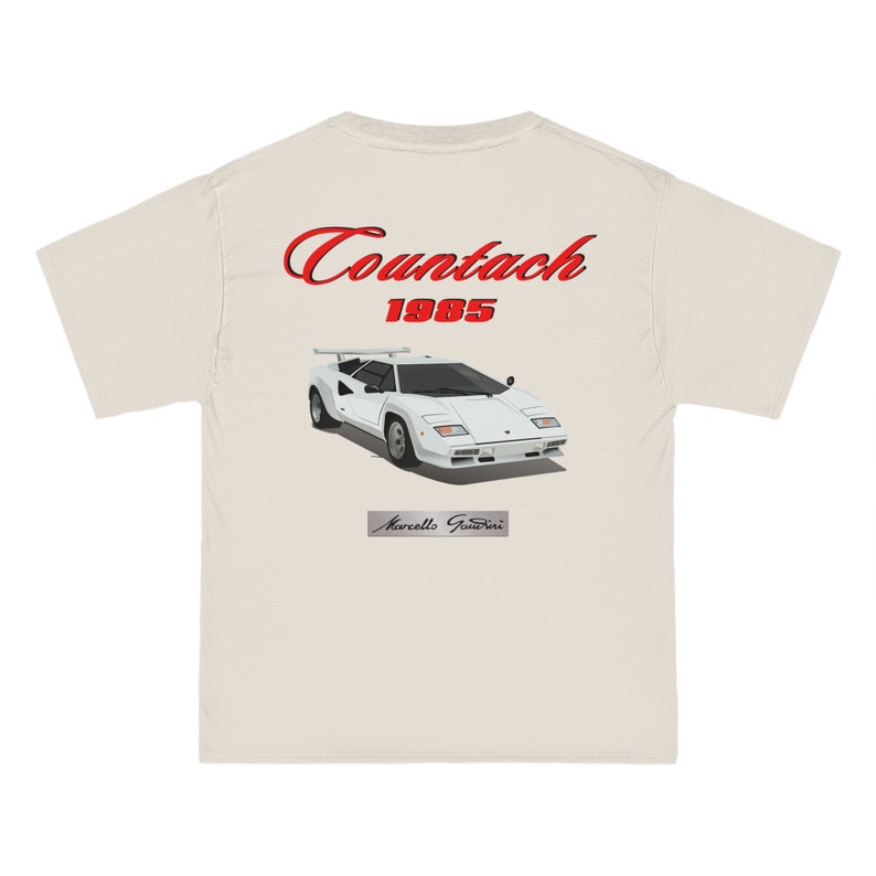 Vintage Lamborghini Countach 1985 Tee - Etsy