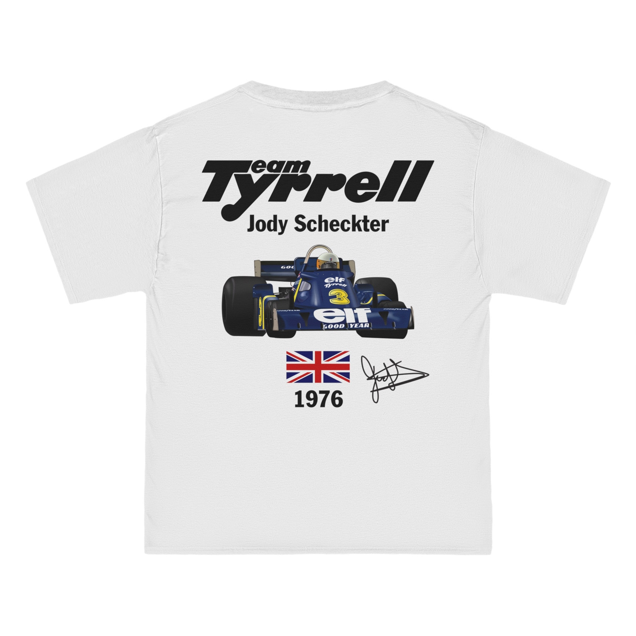 Team Tyrrell Vintage F1 Tee - Etsy