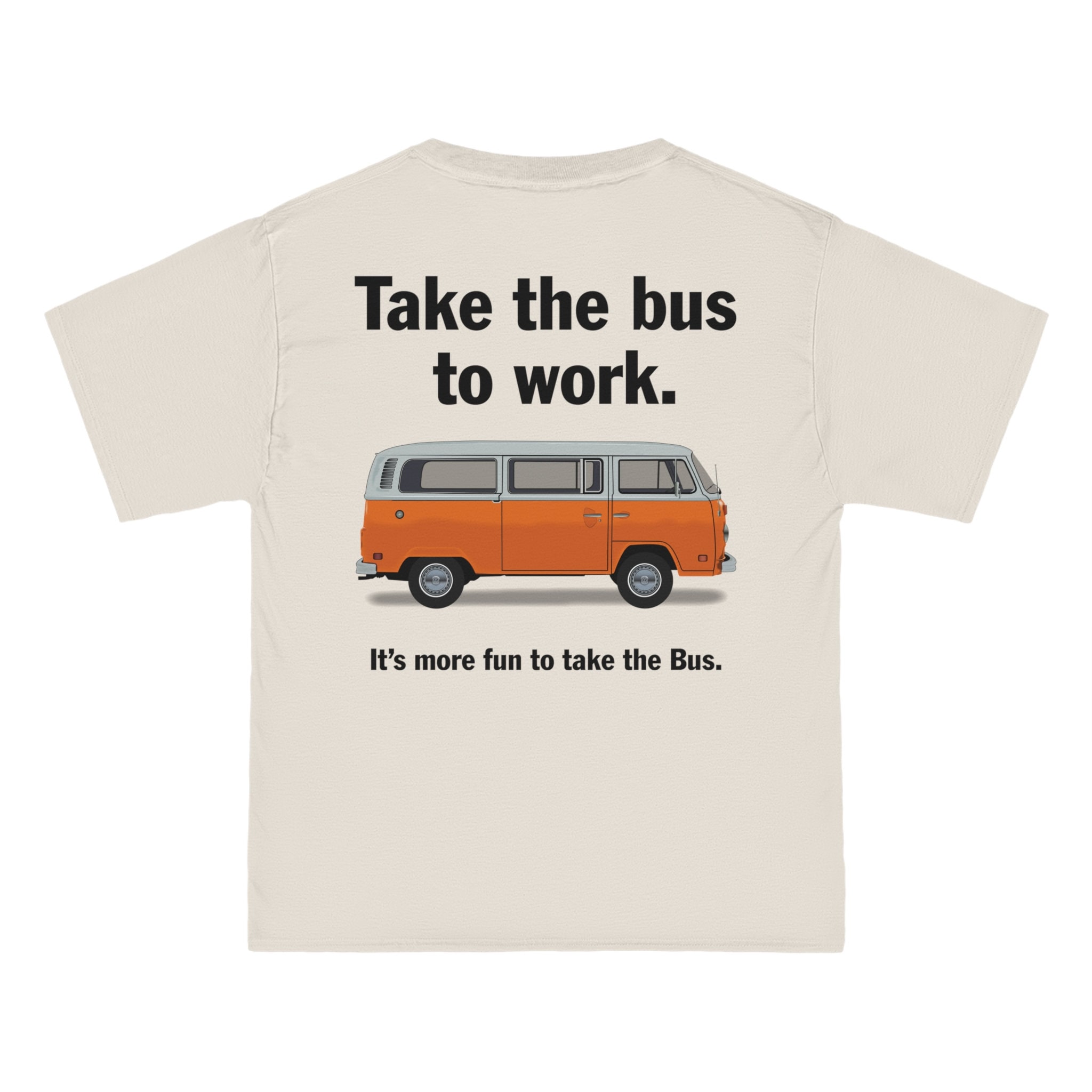 Take the Bus to Work Tee - Etsy