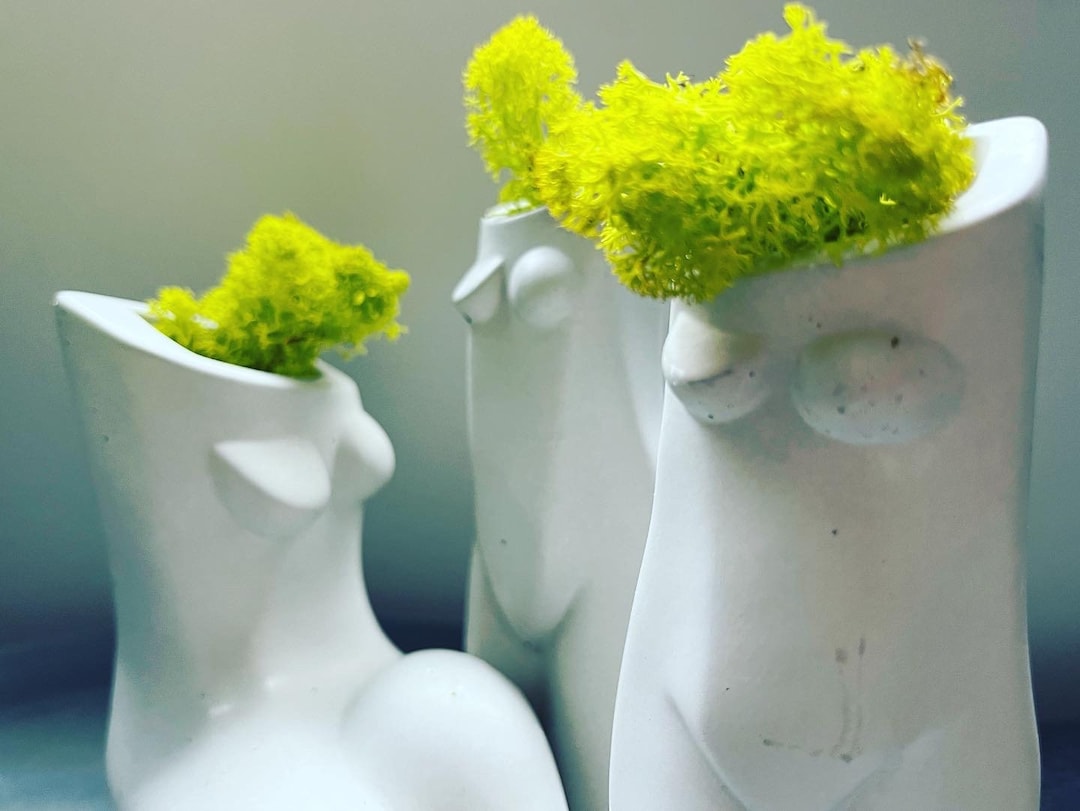 Female Body Vase / Set of 3 Vases - Etsy