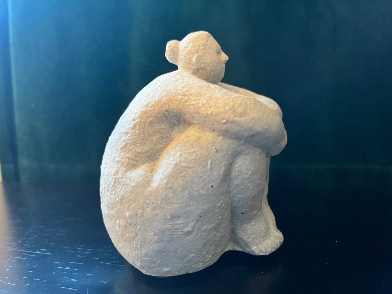 Concrete Sculpture Girl / Shelf Decor - Etsy