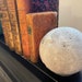 Concrete Ball Bookend - Etsy