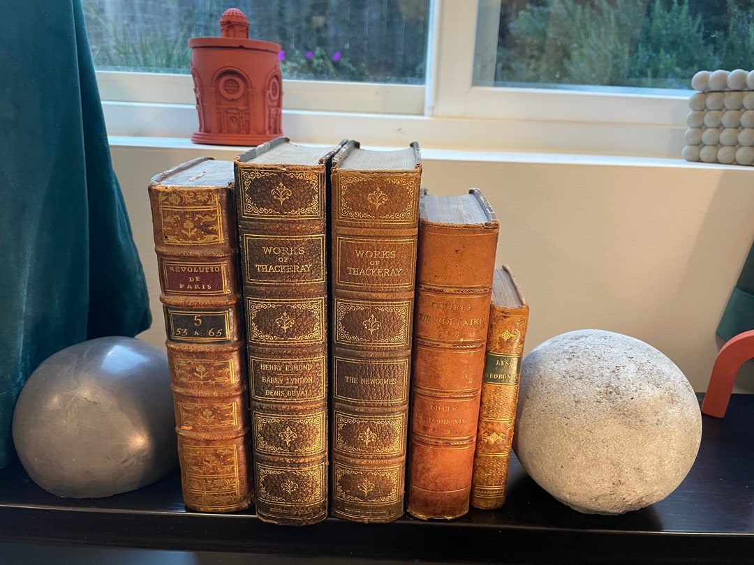 Concrete Ball Bookend - Etsy