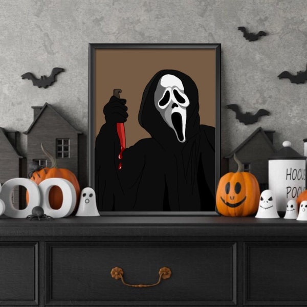 Scream Billy Loomis Poster - Etsy