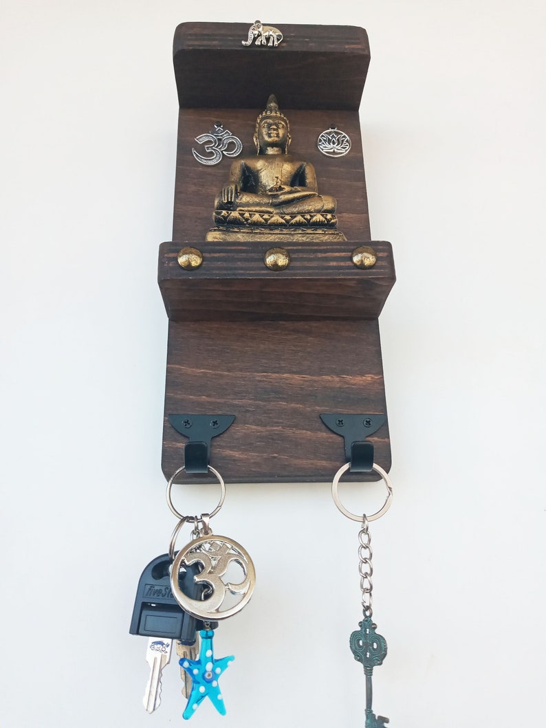 Buddha Lord Shiva Keychain Handmade - Etsy