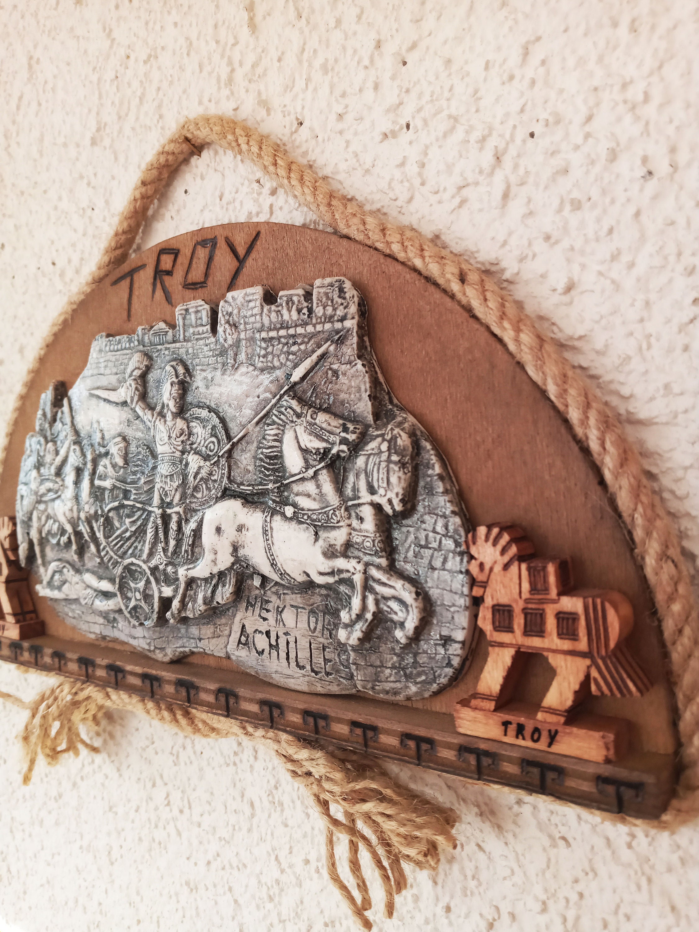 Trojan Achilles Hector Door Decoration Home Gift Wall Decor - Etsy