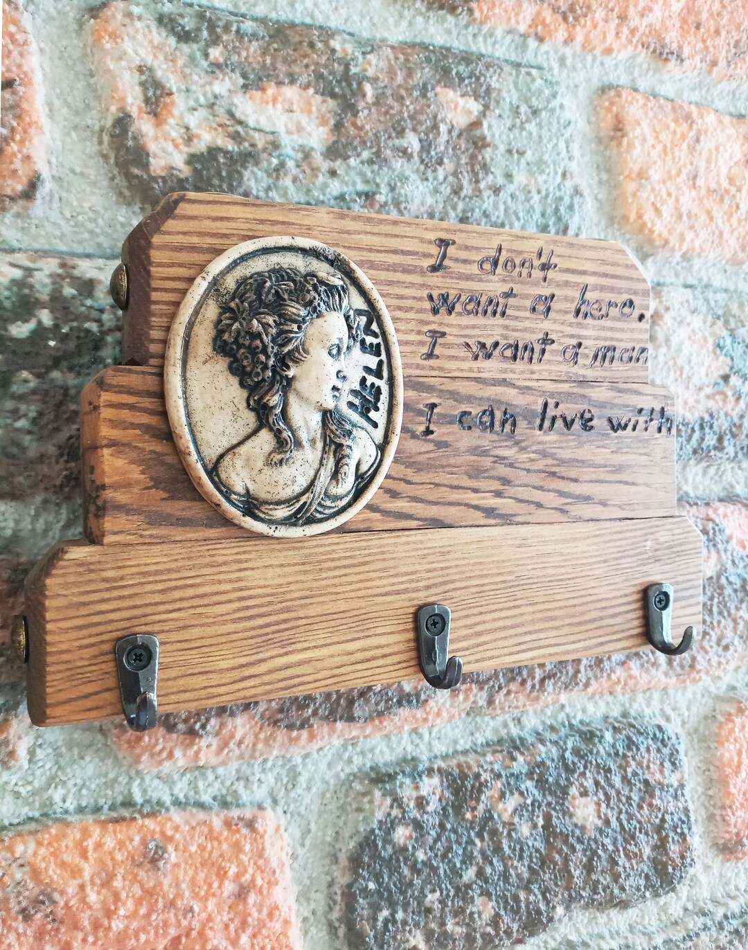 Helen of Troy Key Hanger - Etsy