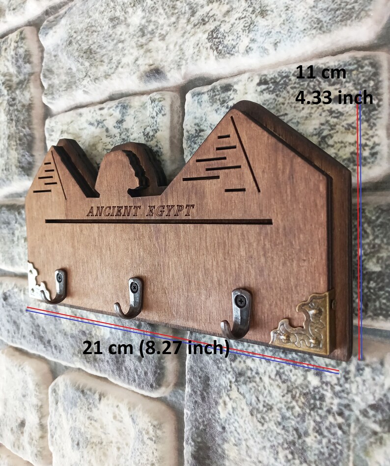 Ancient Egypt Pyramid of Giza Keychain - Etsy