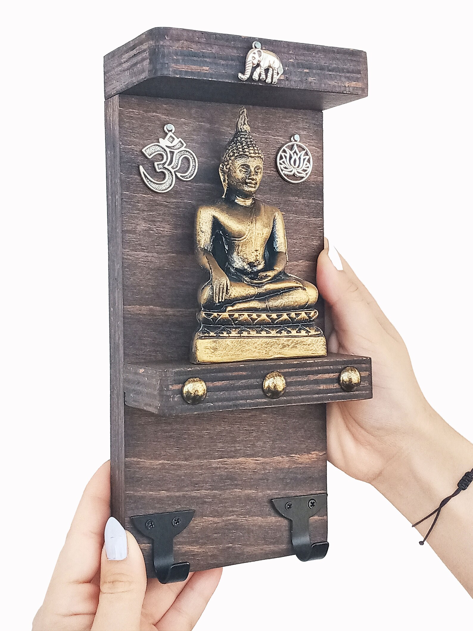 Buddha Lord Shiva Keychain Handmade - Etsy