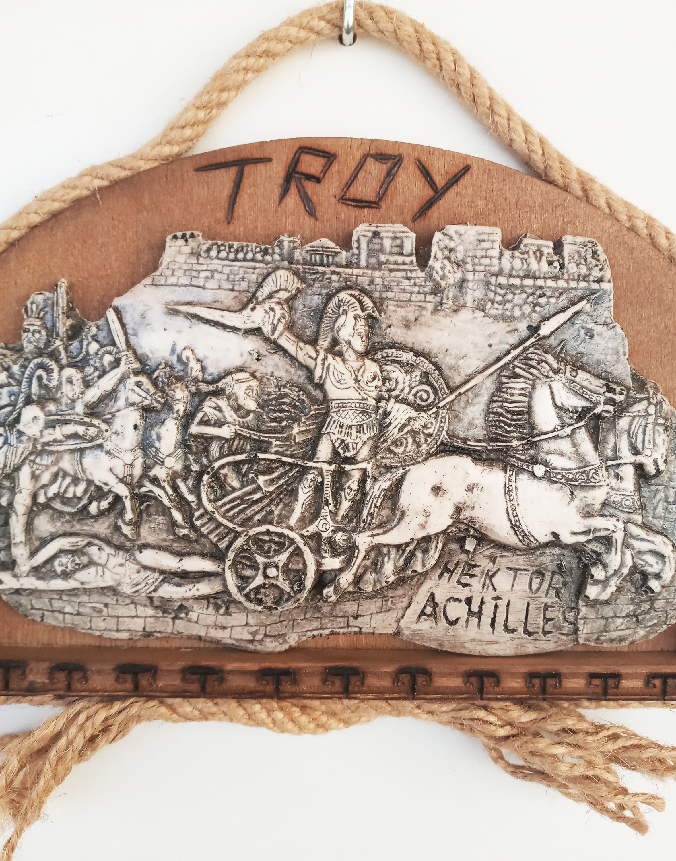 Trojan Achilles Hector Door Decoration Home Gift Wall Decor - Etsy