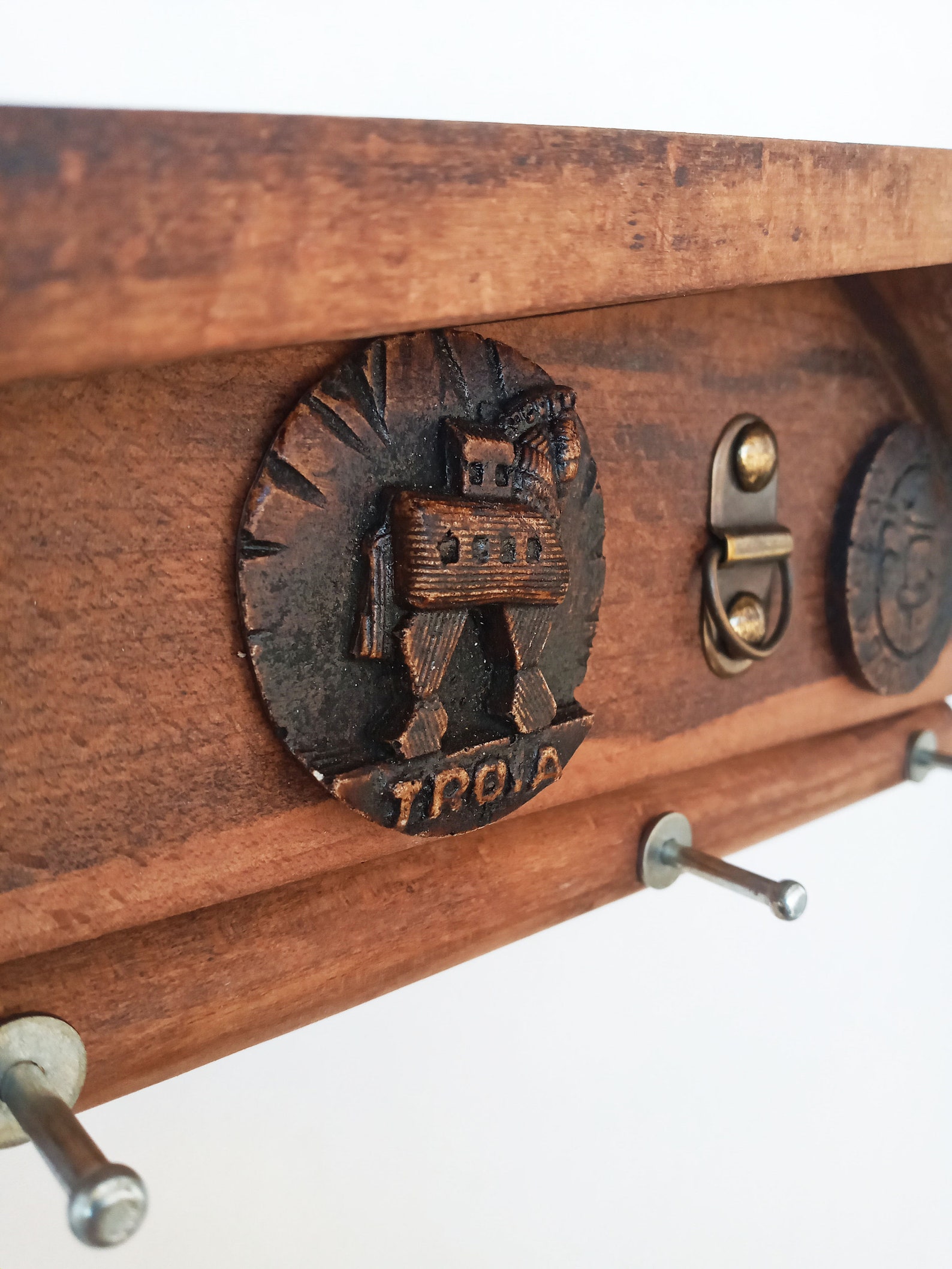 Troy Keychain.trojan Seal - Etsy