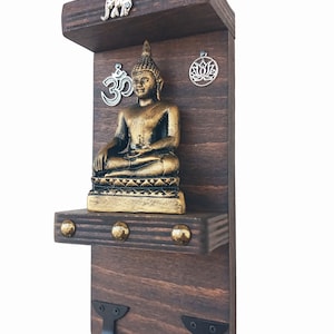 Buddha Lord Shiva Keychain Handmade - Etsy