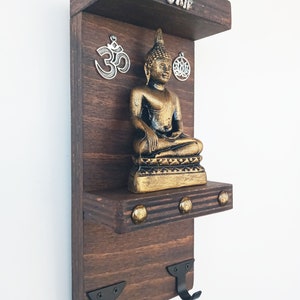 Buddha Lord Shiva Keychain Handmade - Etsy