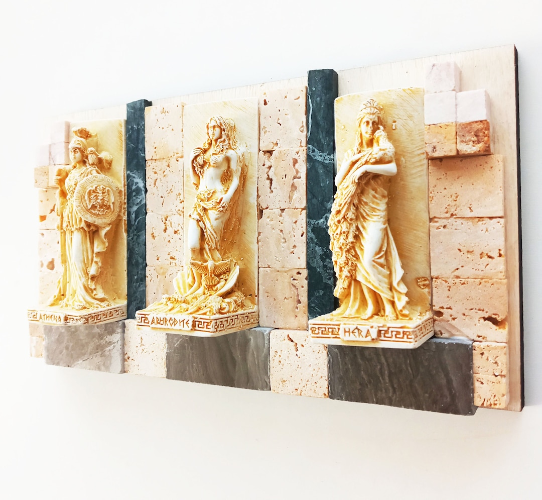 Athena Aphrodite Hera Greek Gods Wall Trinket - Etsy