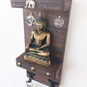 Buddha Lord Shiva Keychain Handmade - Etsy