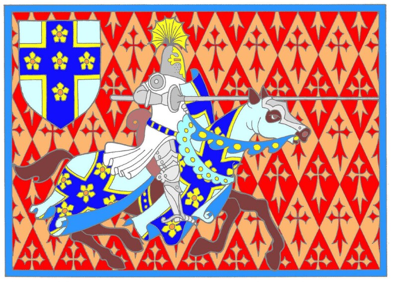 KNIGHTS 8 Relaxing Colouring Pages Pack for Adults or Children Zen. - Etsy