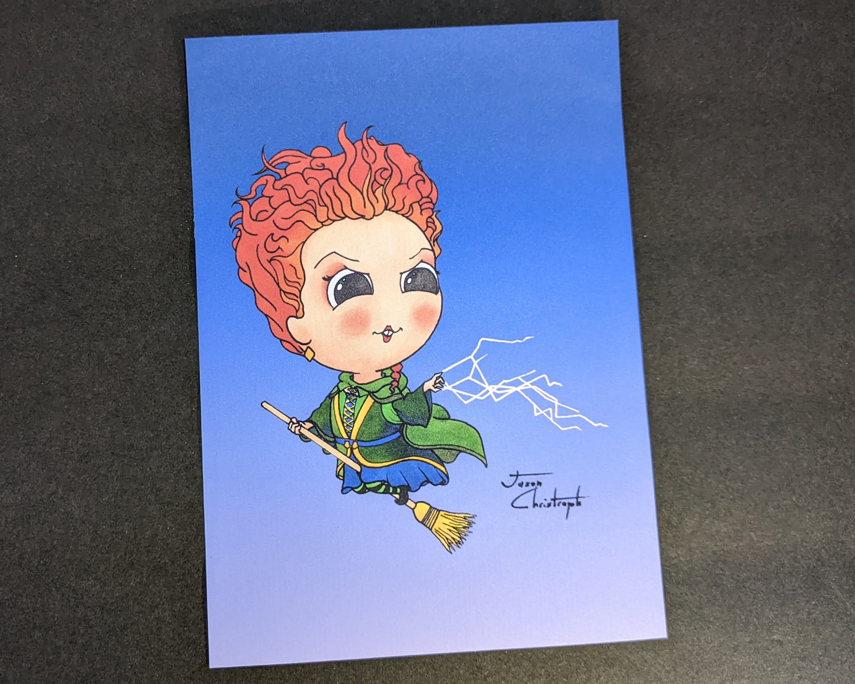 5x7 Art Print of Sanderson Sisters Winifred Mary or Sarah - Etsy