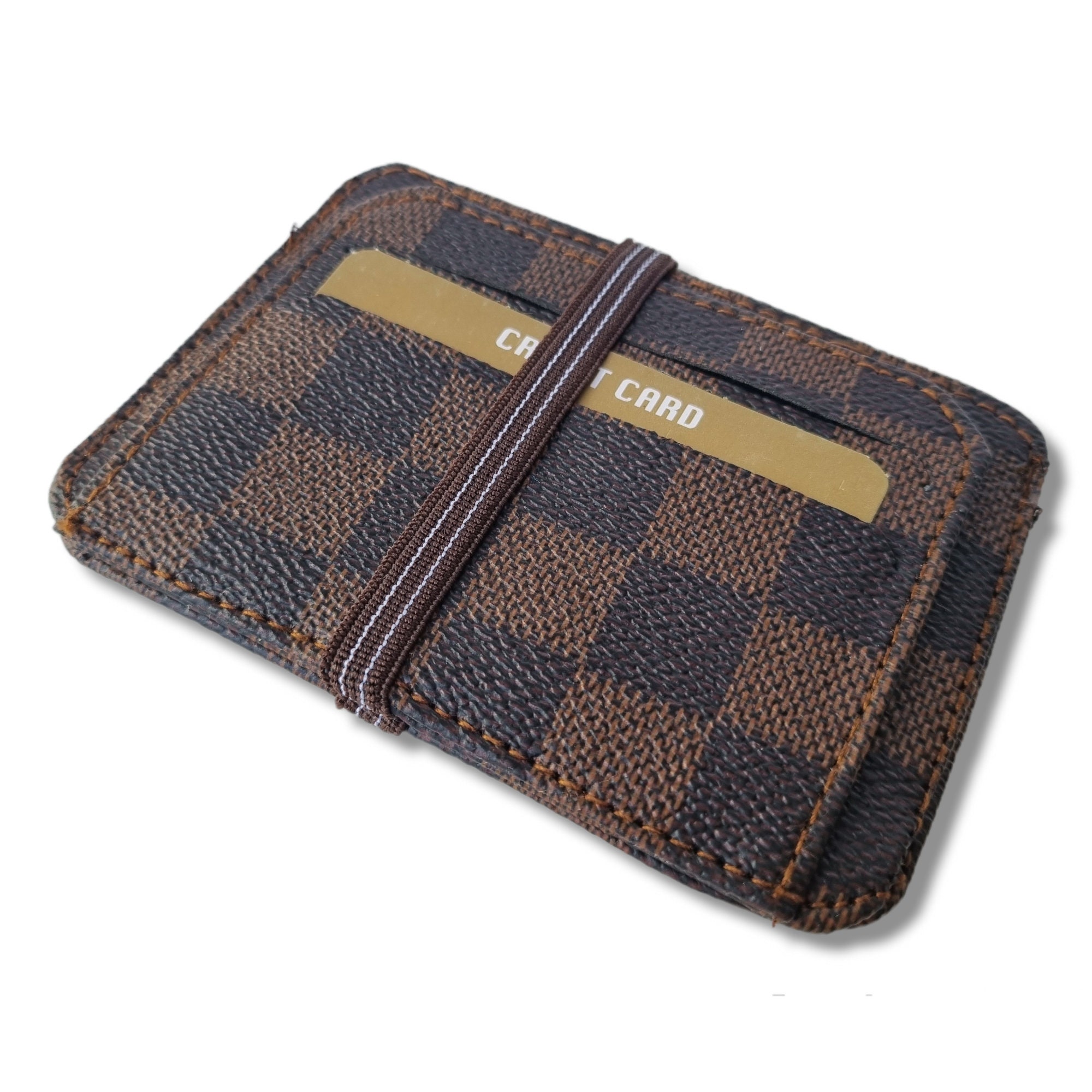 Minimalist Leather Card Holders, Closed With Fastening, Credit Card ...