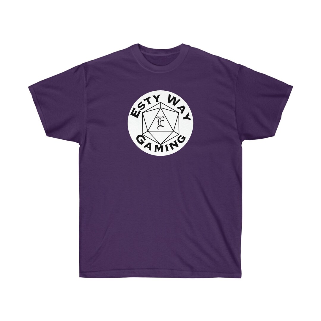 New T-shirt Esty Way Gaming Logo Tee, Pick Your Color, Now up to 5x ...
