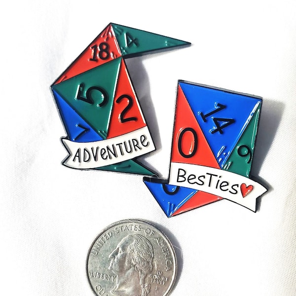 Dnd Enamel Pin - Etsy