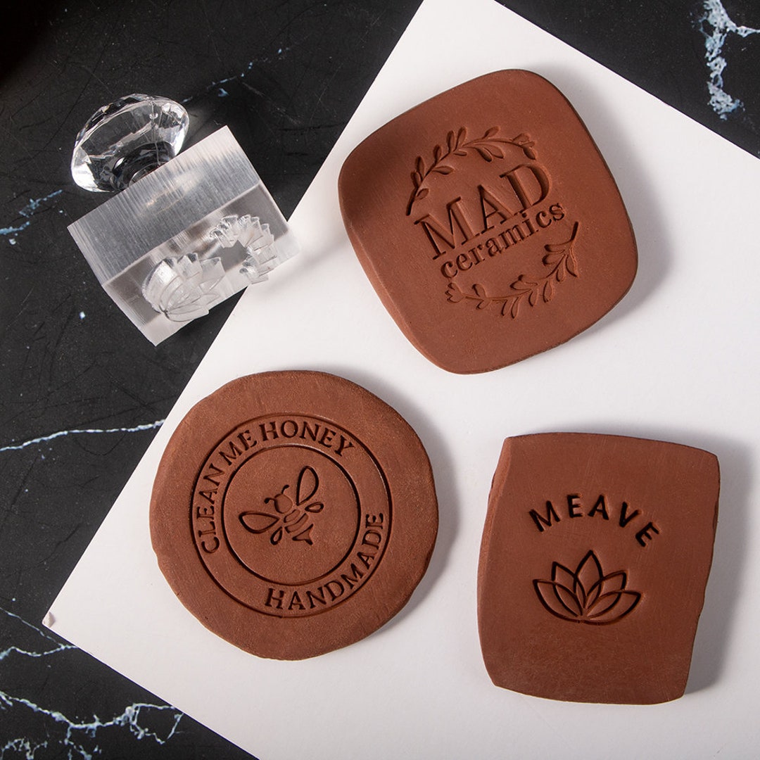 Pottery Stamps,clay Stamps ,logo Stamp, Custom Logo Stamp ,custom Stamp ...