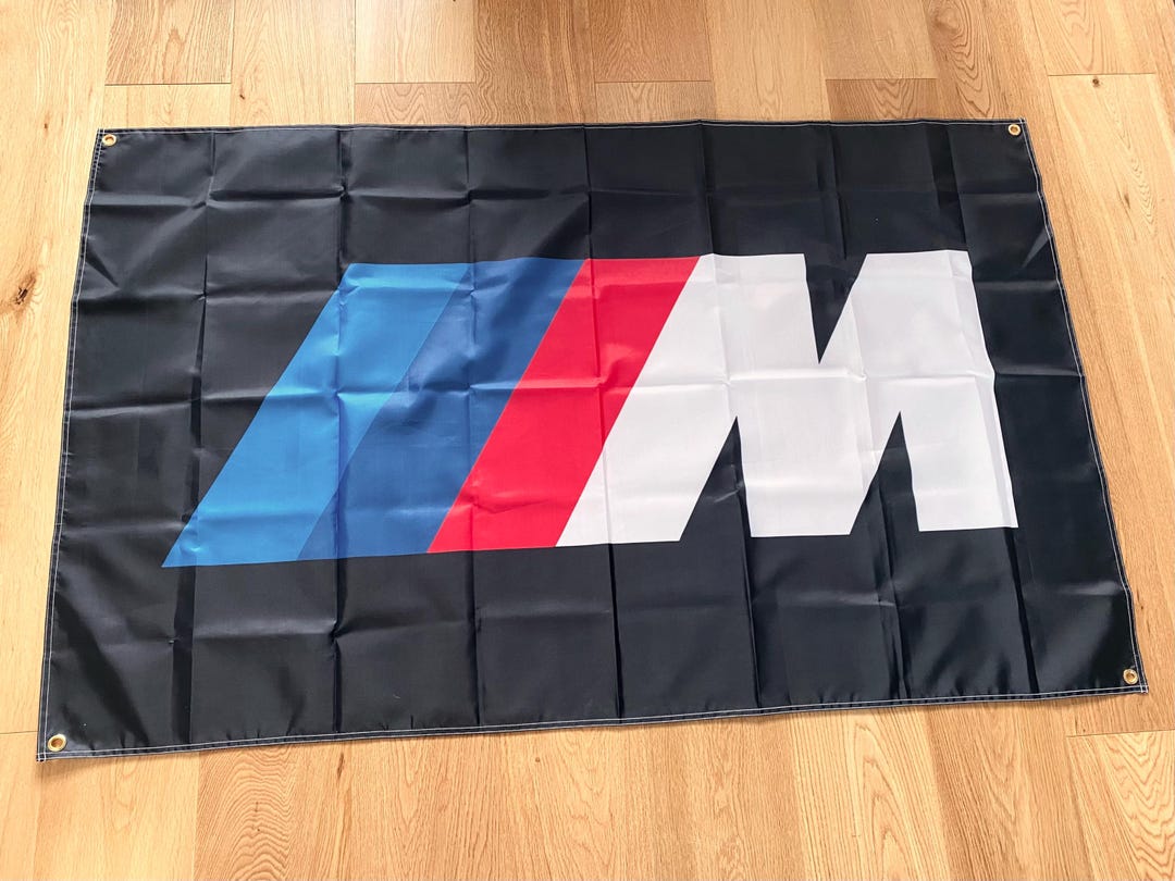 Large BMW M Performance Car Racing Flag Banner Sign High Quality ...