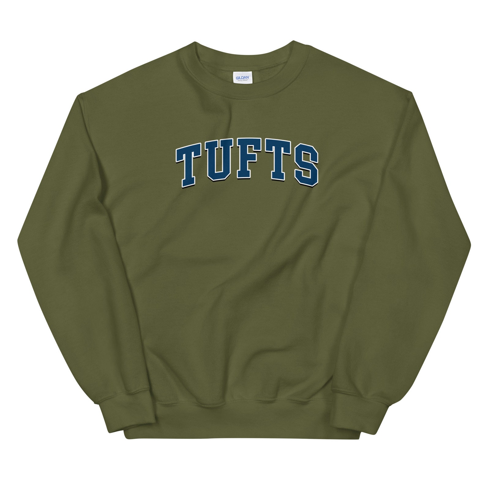 Tufts University Vintage Design Logo Crewneck Sweatshirt - Etsy
