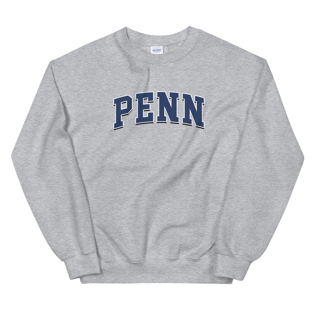 Upenn penn Vintage College Design Logo Crewneck - Etsy