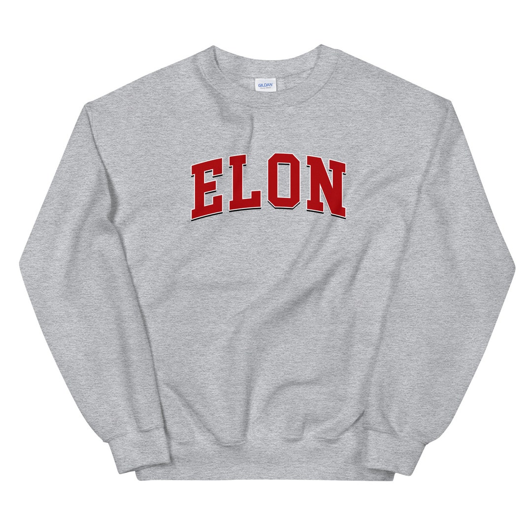 Elon University Vintage Design Sweatshirt - Etsy