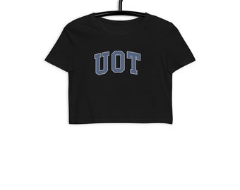 University of Texas Crop Top - Etsy