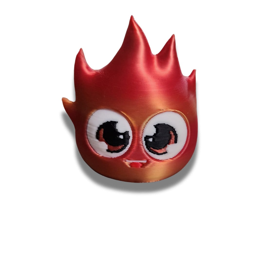 Fire Emoji Figure - Etsy