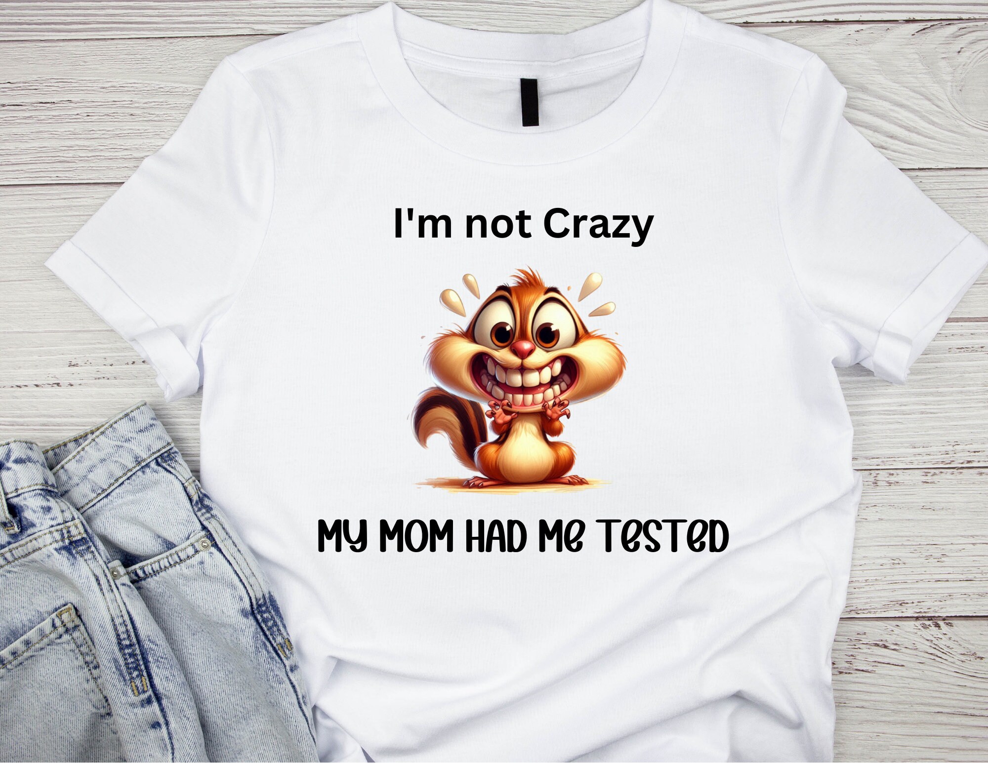 I'm Not Crazy PNG - Etsy