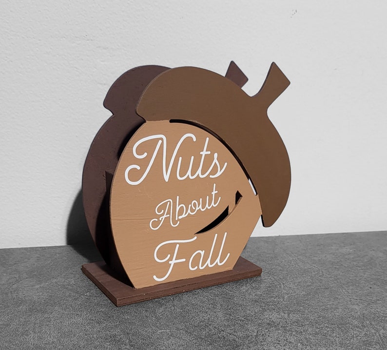 Nuts About Fall Acorn - Etsy