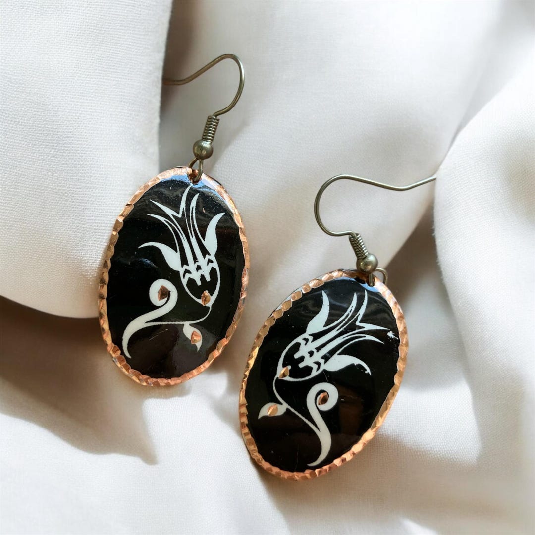 Turkish Oriental Earrings, Authentic Jewelry From Türkiye, Istanbul ...