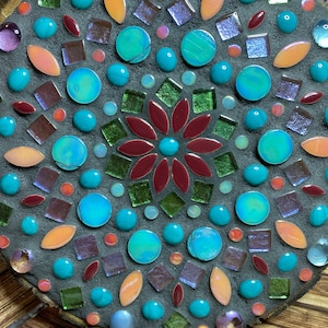 Decorative Mosaic Stand - Etsy