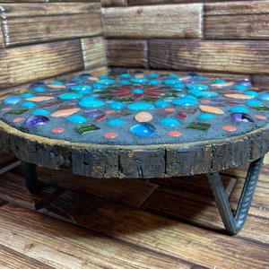 Decorative Mosaic Stand - Etsy