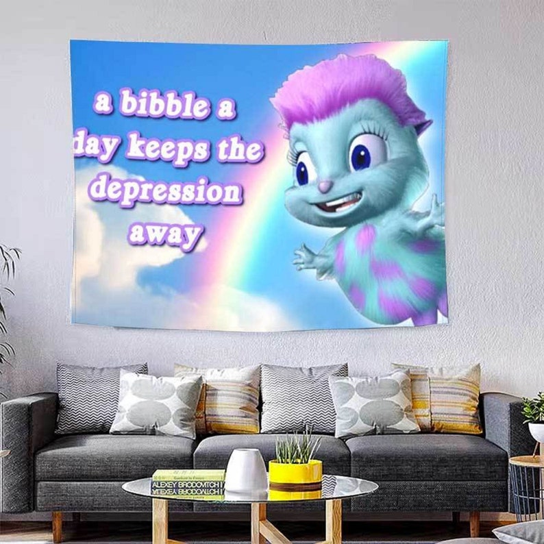 Cartoon Meme Tapestry Funny ,emotion Tapestries, Bible Belief Gatekeep ...