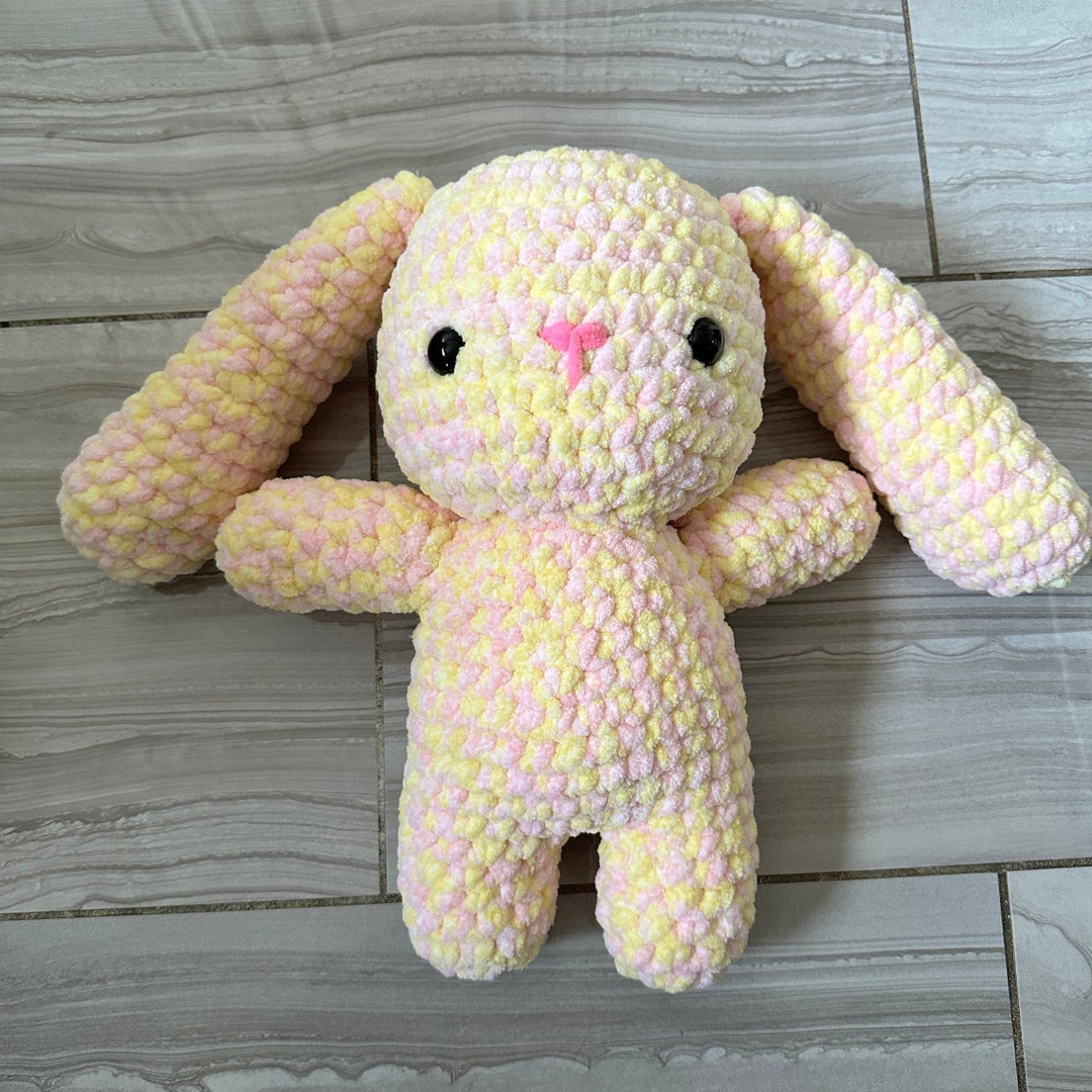 Layla the Pink Lemonade Bunny Stuffed Animal - Etsy