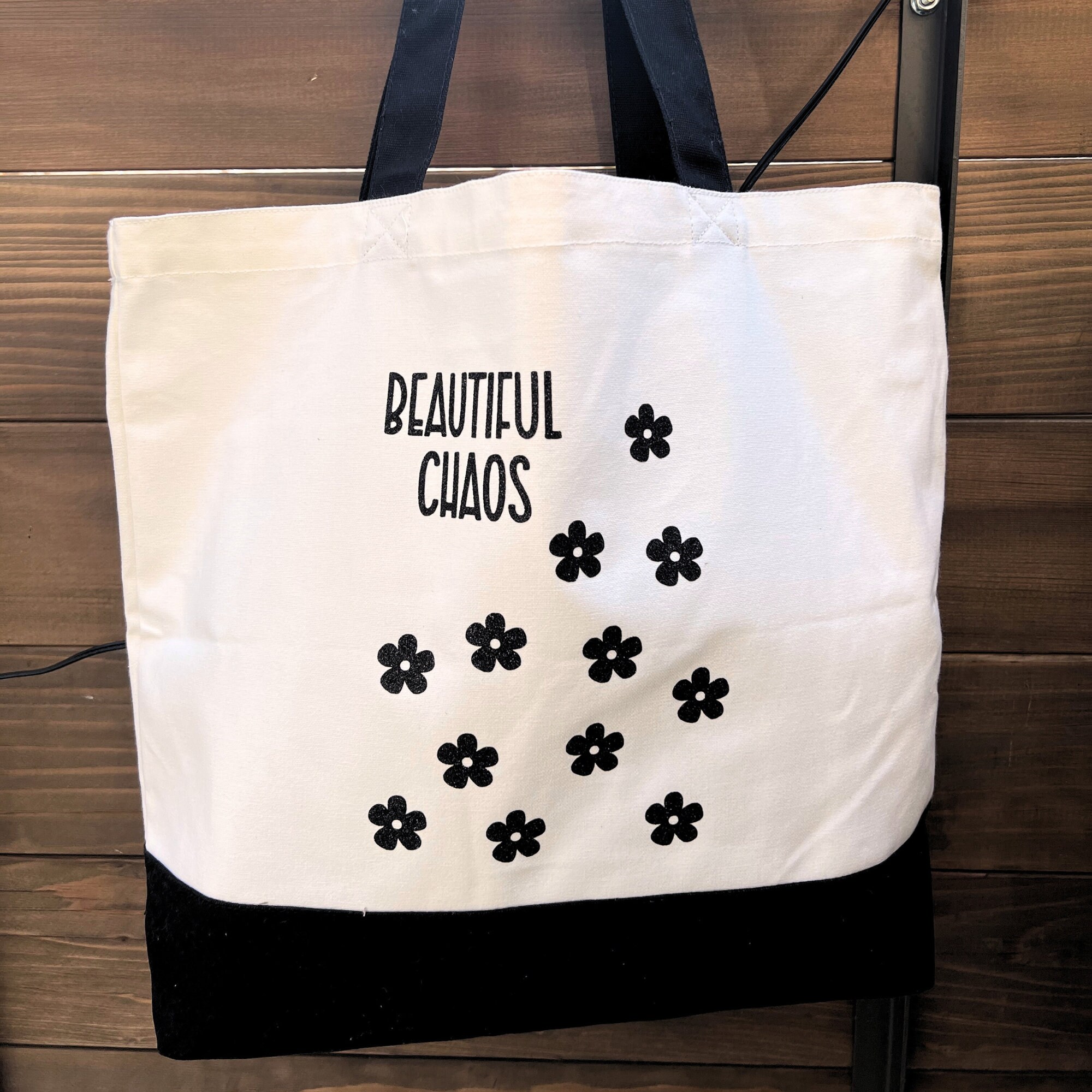 It's a Bloom Kinda Day Tote Bag- Flower Tote Bag. Gift Tote Bag. - Etsy