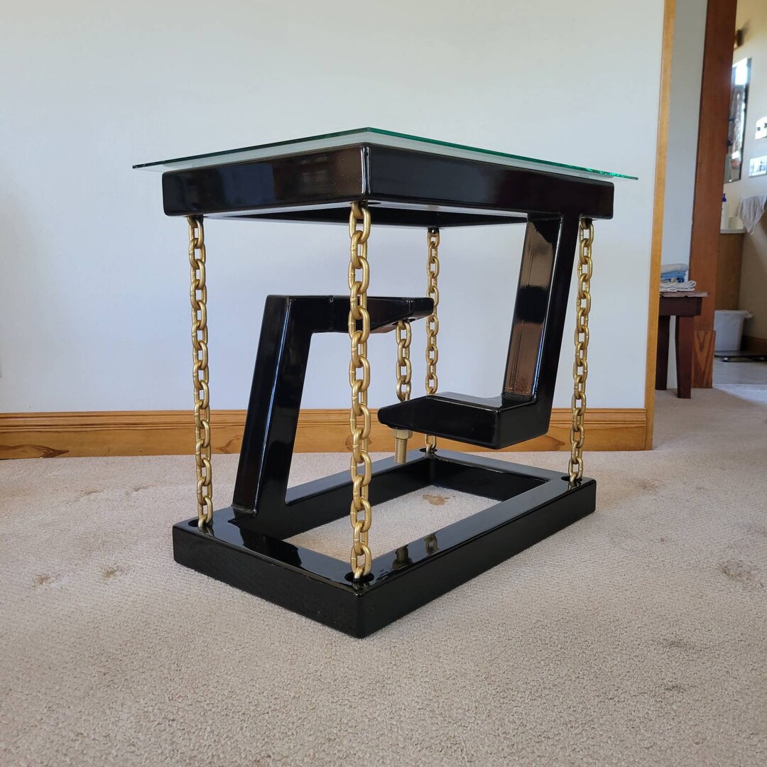 Tensegrity-vibe Metal End Table: Refined and Resilient - Etsy