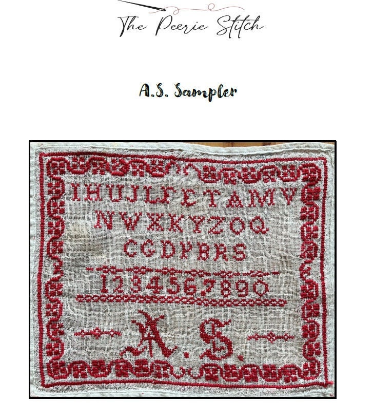A.S. Dutch Sampler - Etsy